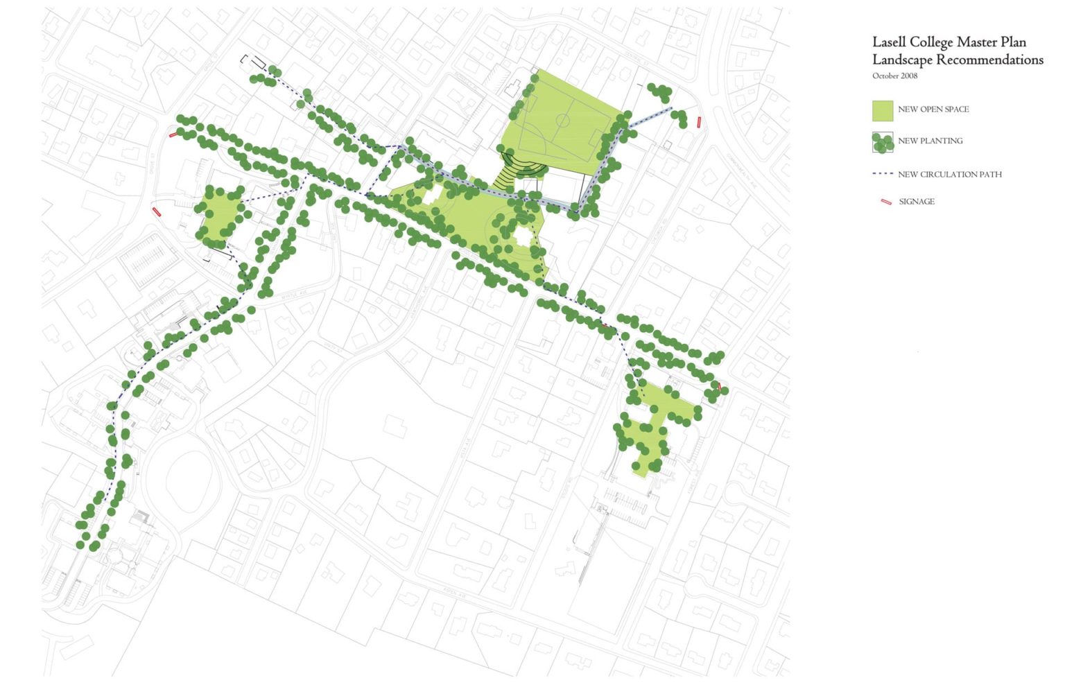 Lasell College Campus Master Plan | Eck MacNeely Architects