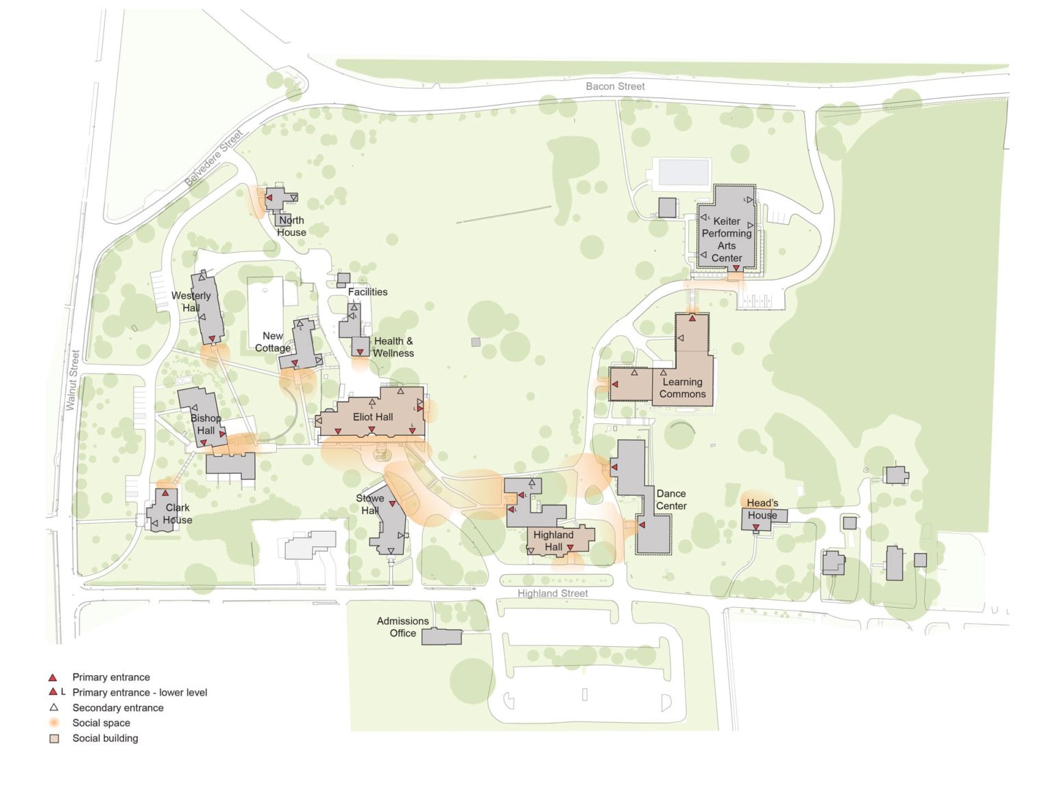 Walnut Hill School Master Plan | Eck MacNeely Atchitects
