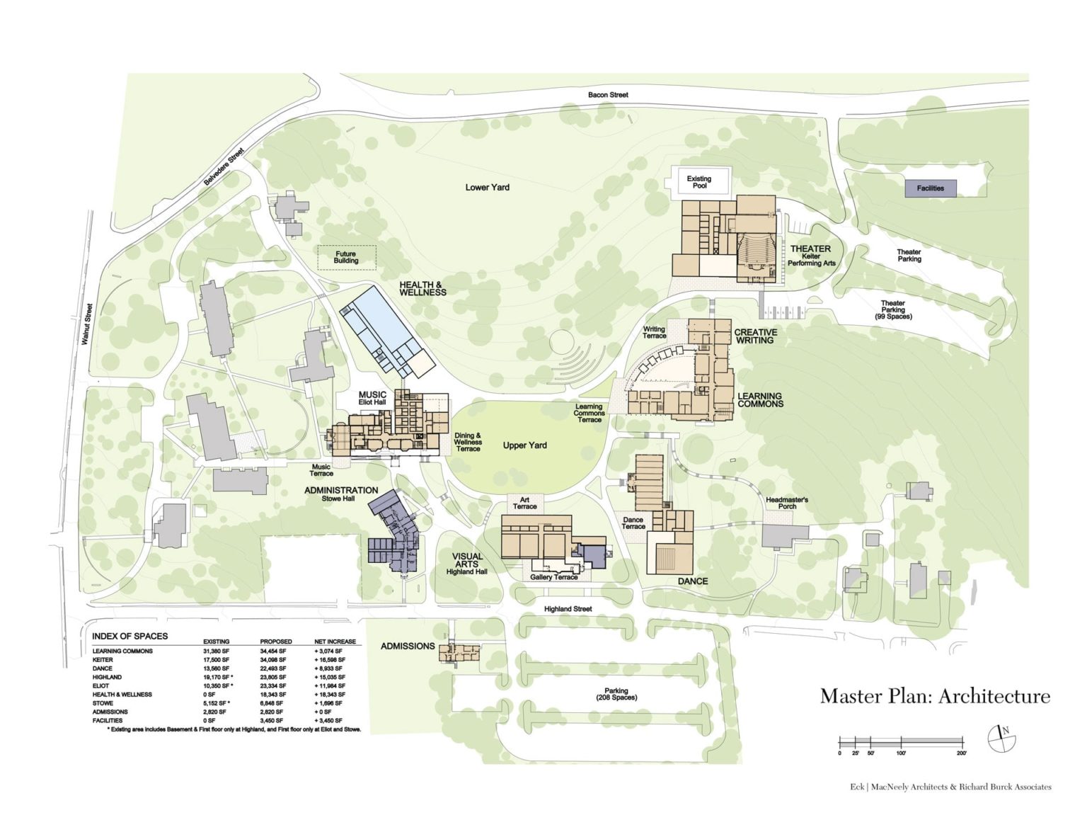Walnut Hill School Master Plan | Eck MacNeely Atchitects