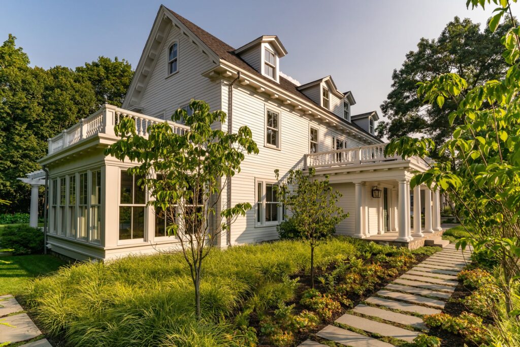 President’s House | Lasell College - Eck MacNeely Architects